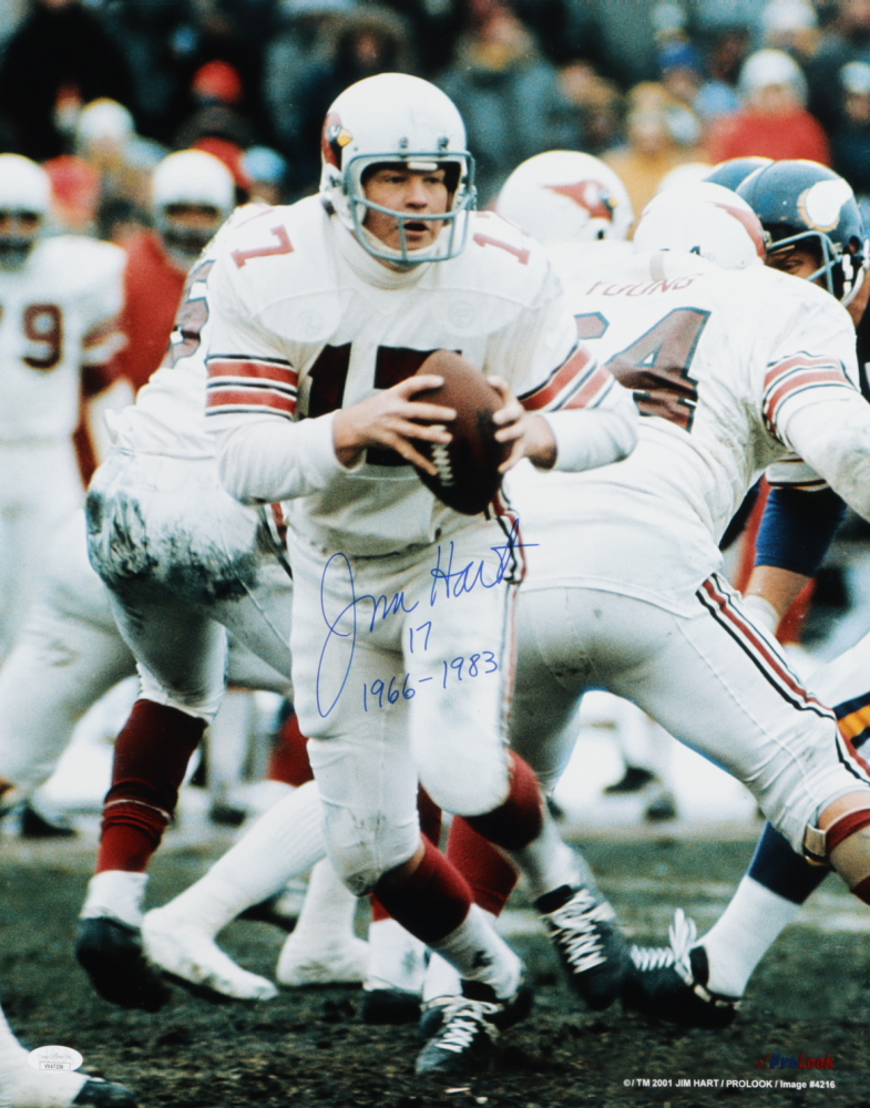 Jim Hart Signed Cardinals 16x20 Photo Inscribed "1966 - 1983" (JSA ...