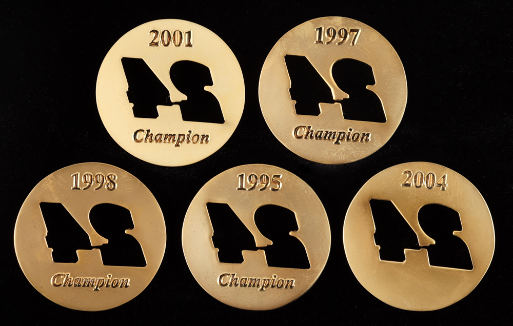 Jeff Gordon Commemorative Coin Set with Case | Pristine Auction