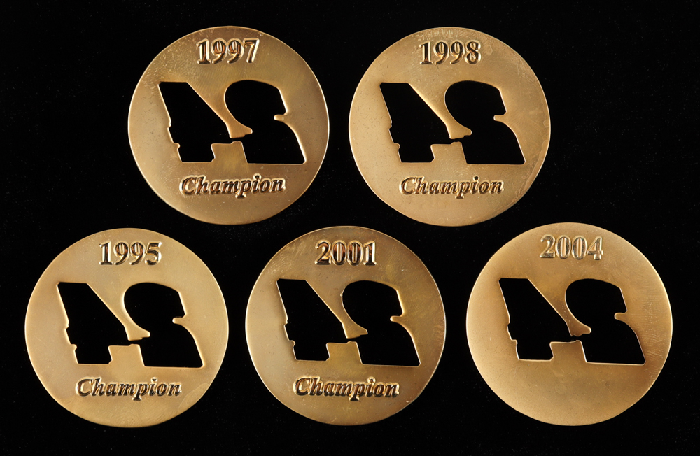 Jeff Gordon Commemorative Coin Set with Case | Pristine Auction