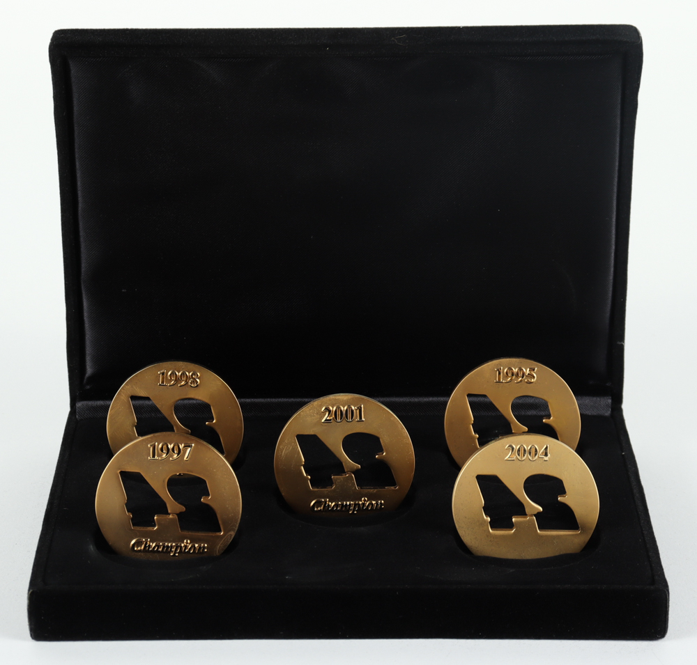 Jeff Gordon Commemorative Coin Set with Case | Pristine Auction