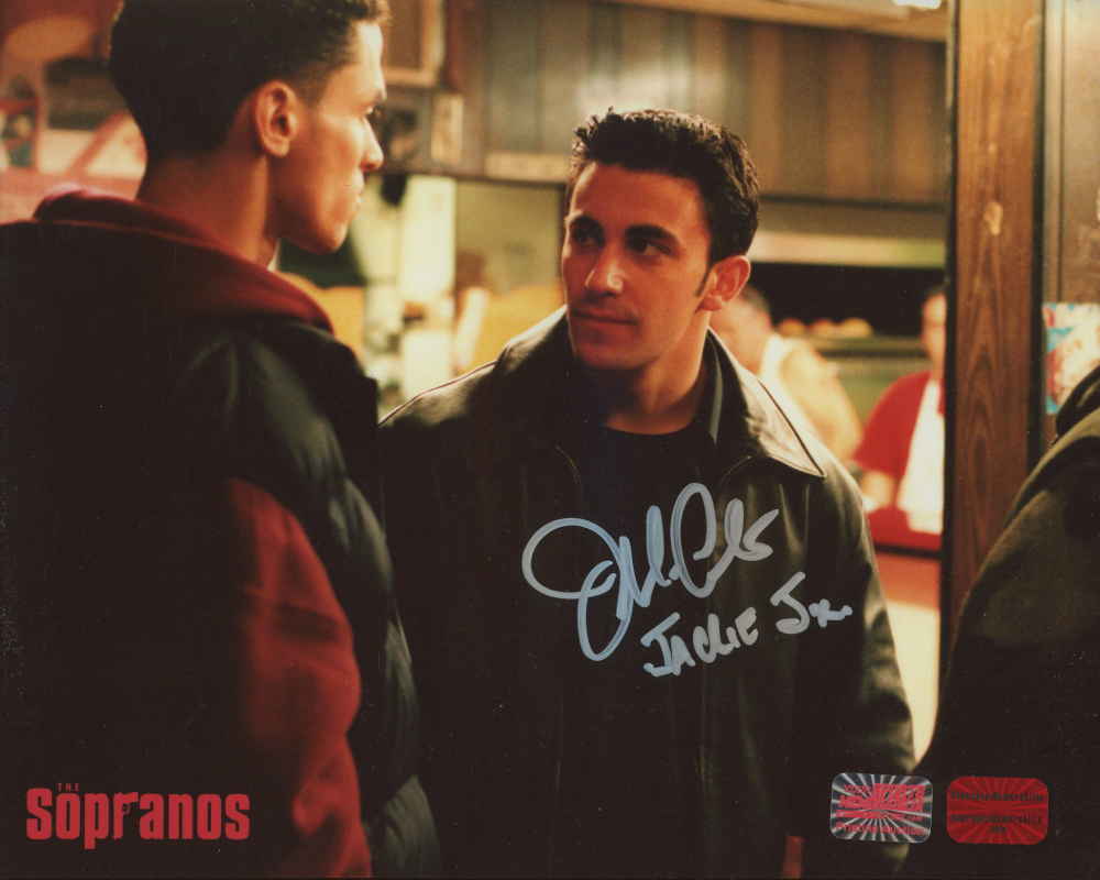 Jason Cerbone Signed "The Sopranos" 8x10 Photo Inscribed "Jackie Jr ...