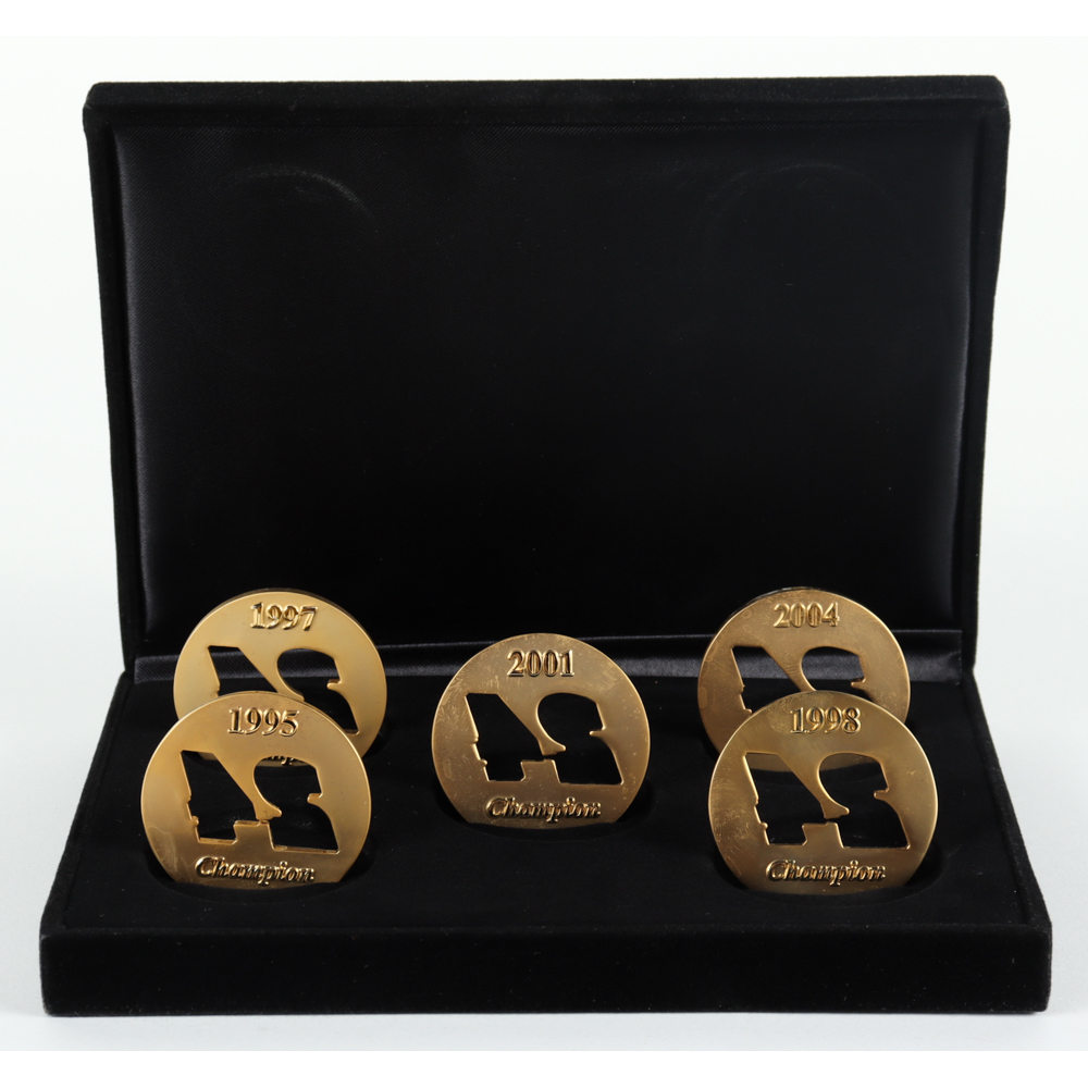 Jeff Gordon Commemorative Coin Set with Case | Pristine Auction