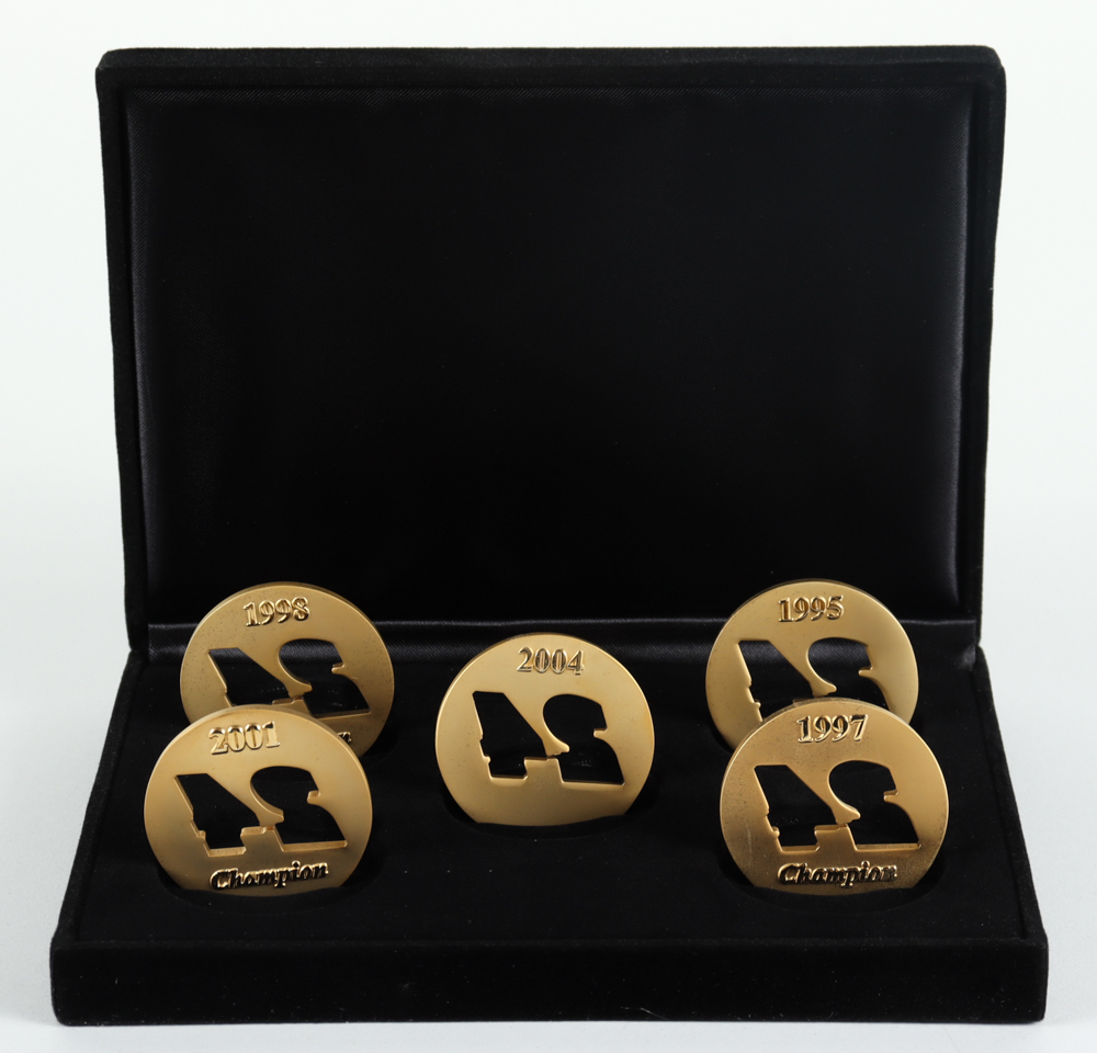 Jeff Gordon Commemorative Coin Set with Case | Pristine Auction