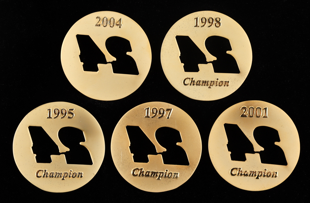 Jeff Gordon Commemorative Coin Set with Case | Pristine Auction