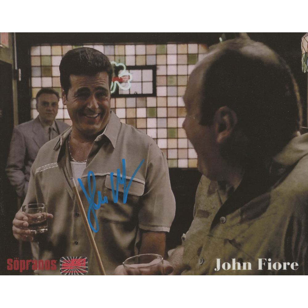 John Fiore Signed "The Sopranos" 8x10 Photo (YSMS) | Pristine Auction