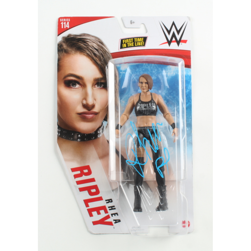 Rhea Ripley Signed WWE Series 114 Action Figure (PSA) | Pristine Auction