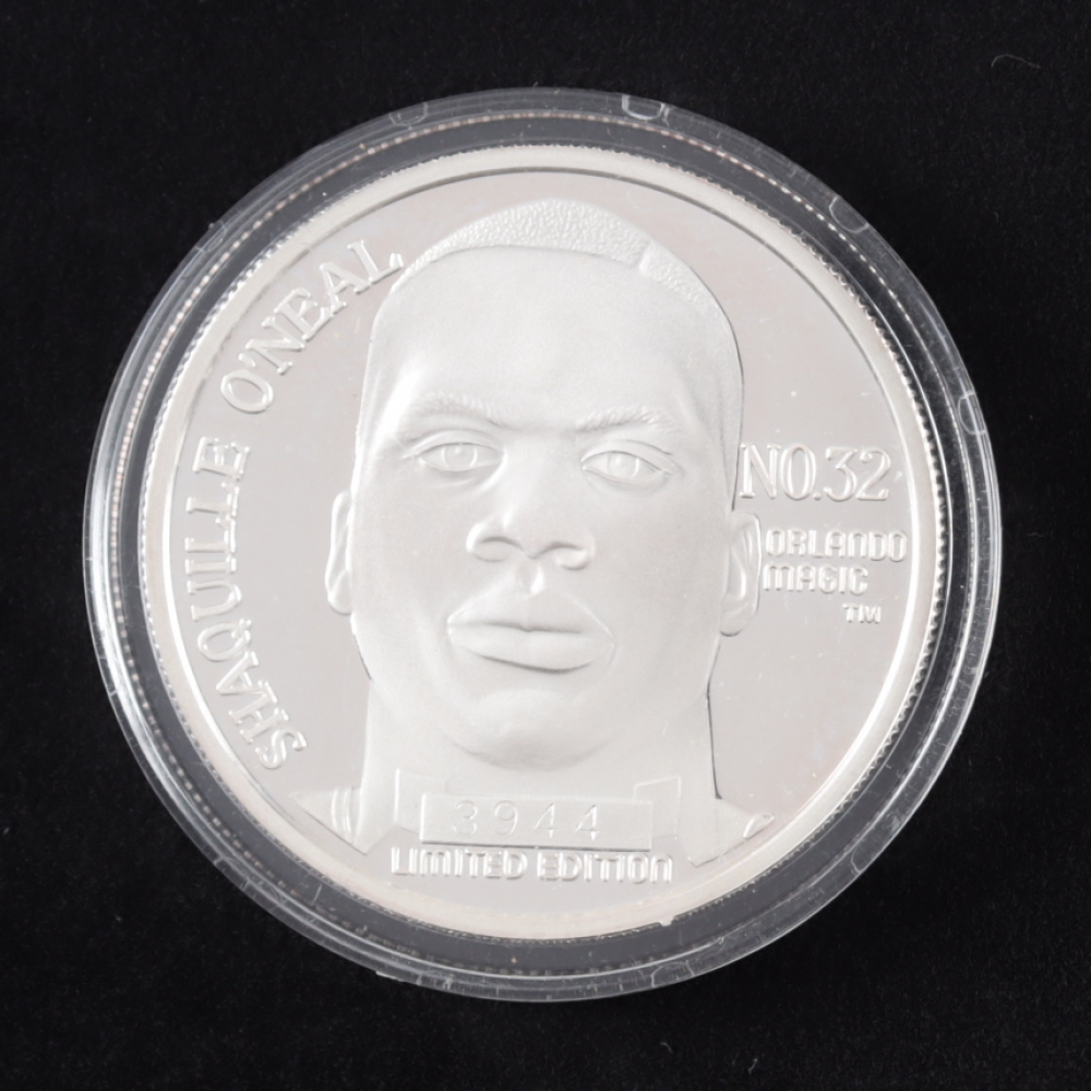 Shaquille O'Neal LE Commemorative 1992 NBA Number One Draft Pick .999 ...