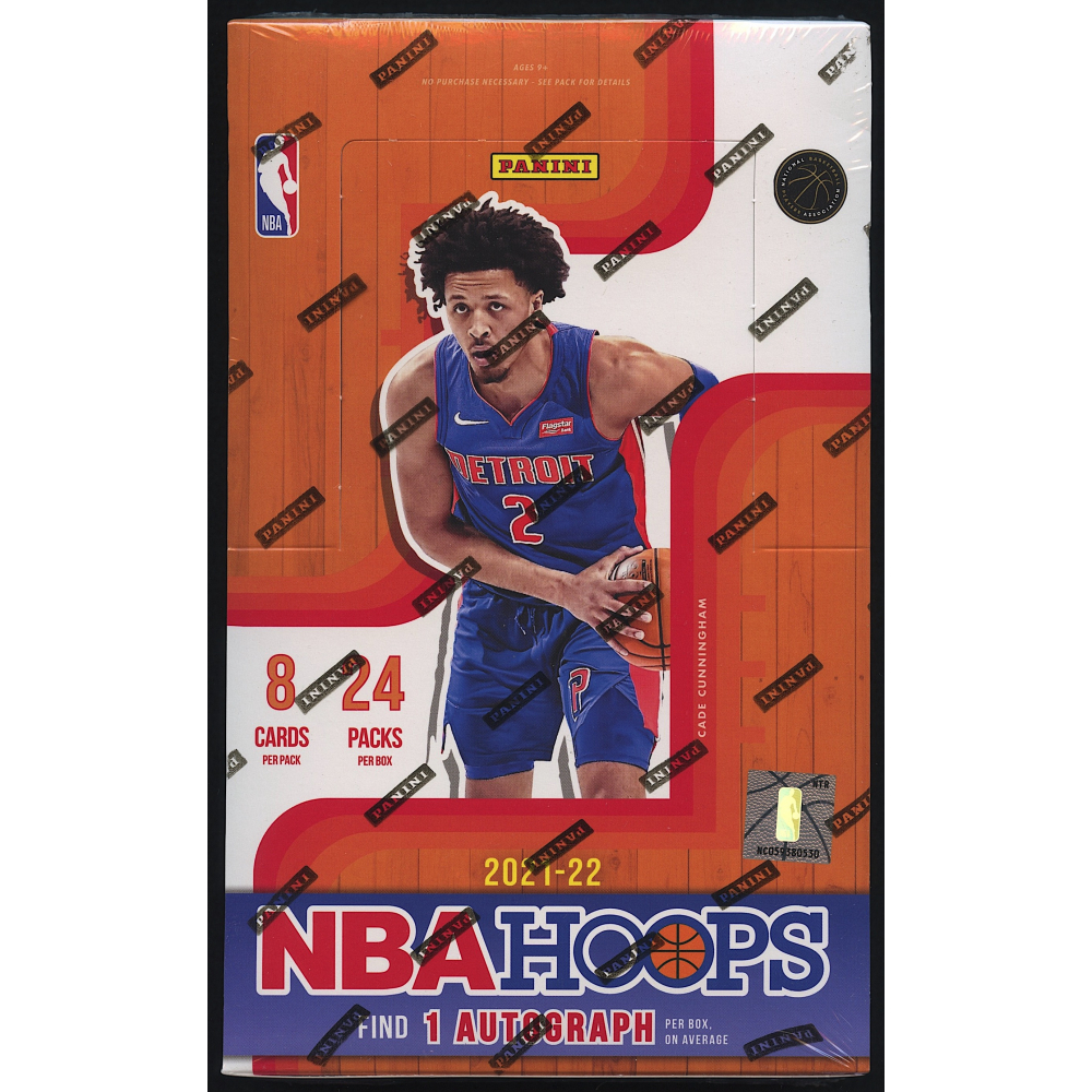 2021-22 Panini NBA Hoops Basketball Hobby Box | Pristine Auction