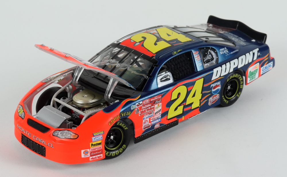 Jeff Gordon Signed LE NASCAR Dupont 2001 Monte Carlo 1:24 Scale Diecast ...