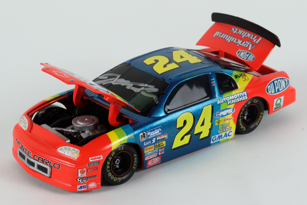 Jeff Gordon Signed LE NASCAR Dupont Brickyard 1997 Monte Carlo 1:24 ...