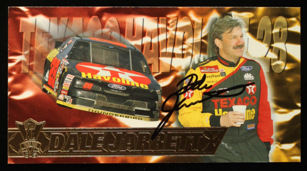 Dale Jarrett Signed 1995 Press Pass Optima XL #10 (JSA) | Pristine Auction