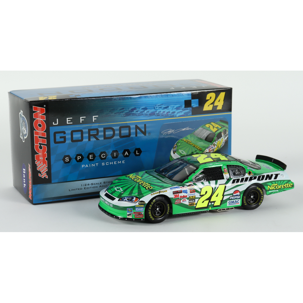 Jeff Gordon LE NASCAR #24 Dupont Nicorette 2006 Monte Carlo 1:24 Scale ...