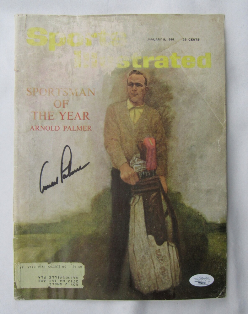 Arnold Palmer Signed 8x10 Magazine Cover (JSA) | Pristine Auction