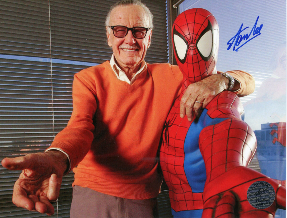 Stan Lee Signed "Spider-Man" 7.75x10 Photo (Lee) | Pristine Auction