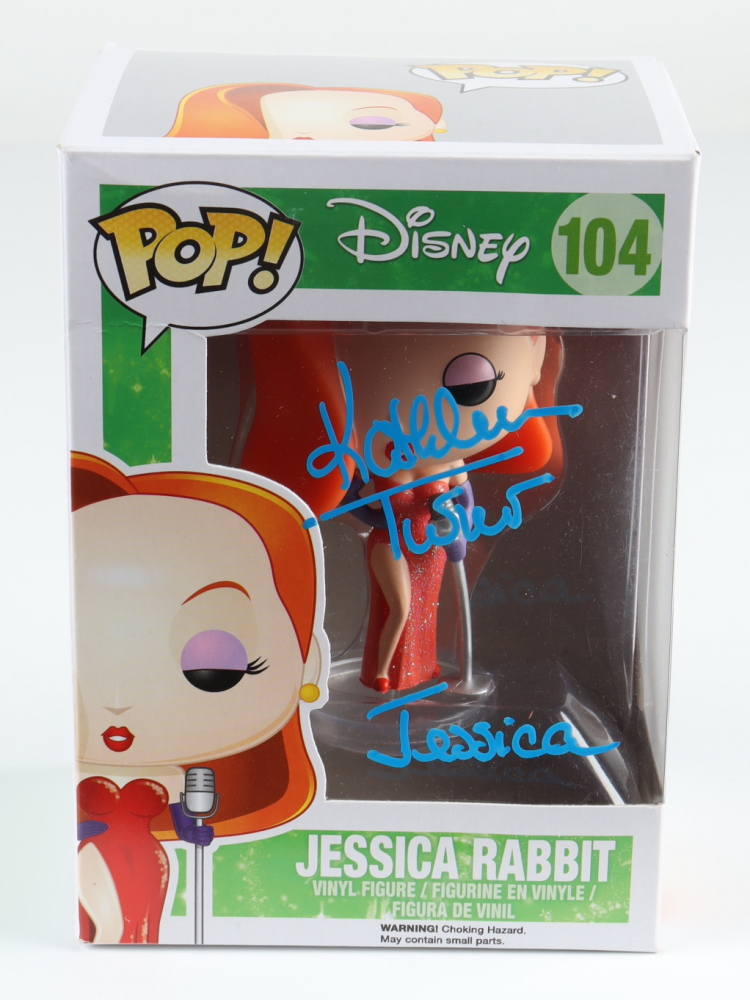Kathleen Turner Signed "Who Framed Roger Rabbit" Jessica Rabbit #104 ...