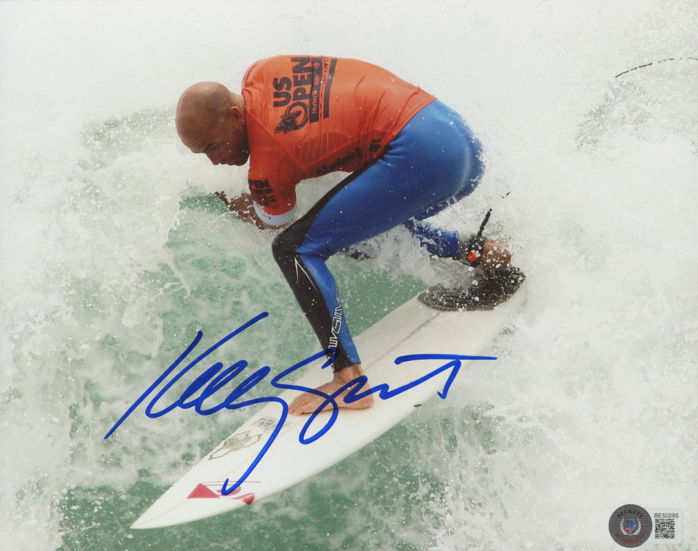 Kelly Slater Signed 8x10 Photo (Beckett) | Pristine Auction