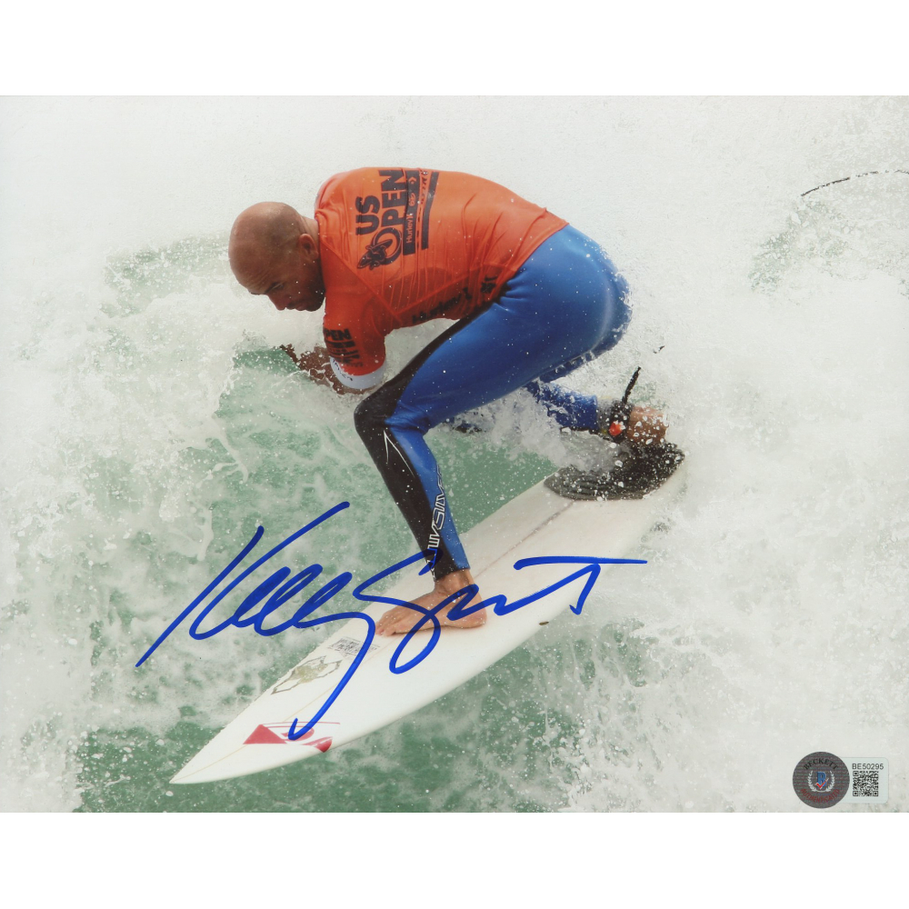 Kelly Slater Signed 8x10 Photo (Beckett) | Pristine Auction