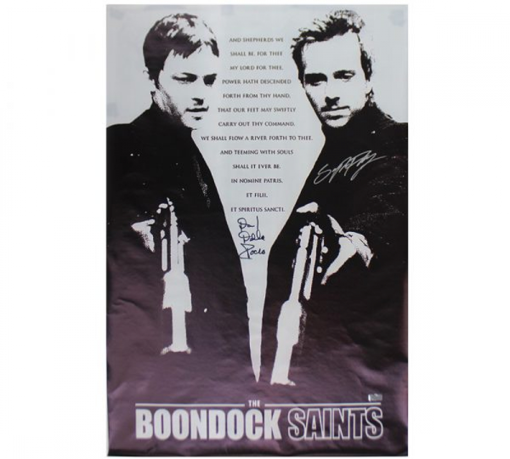 Sean Patrick Flanery & David Della Rocco Signed "The Boondock Saints ...