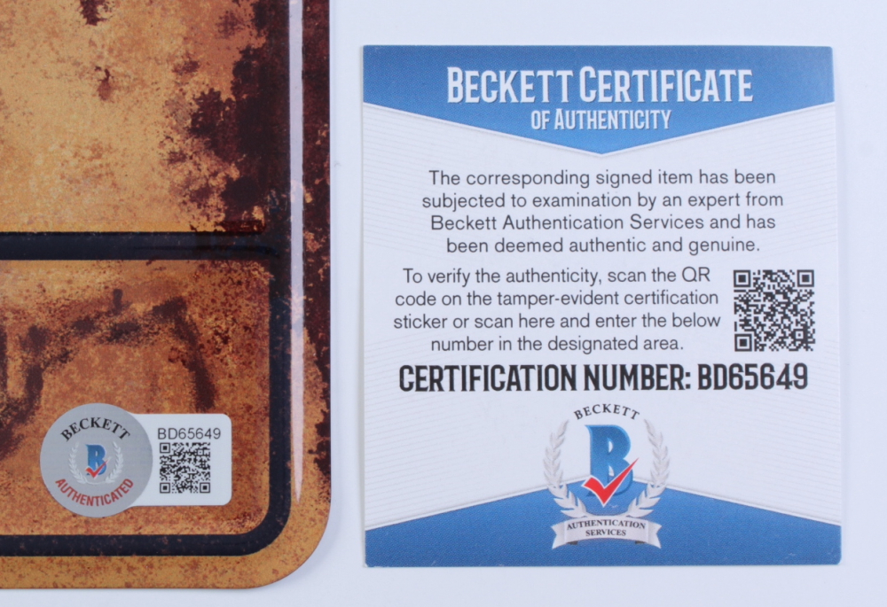 Carrie Coon Signed "Ghostbusters: Afterlife" 6x12 License Plate ...