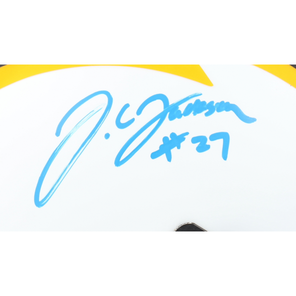 J.C. Jackson Signed Chargers Full-Size Lunar Eclipse Alternate Speed ...