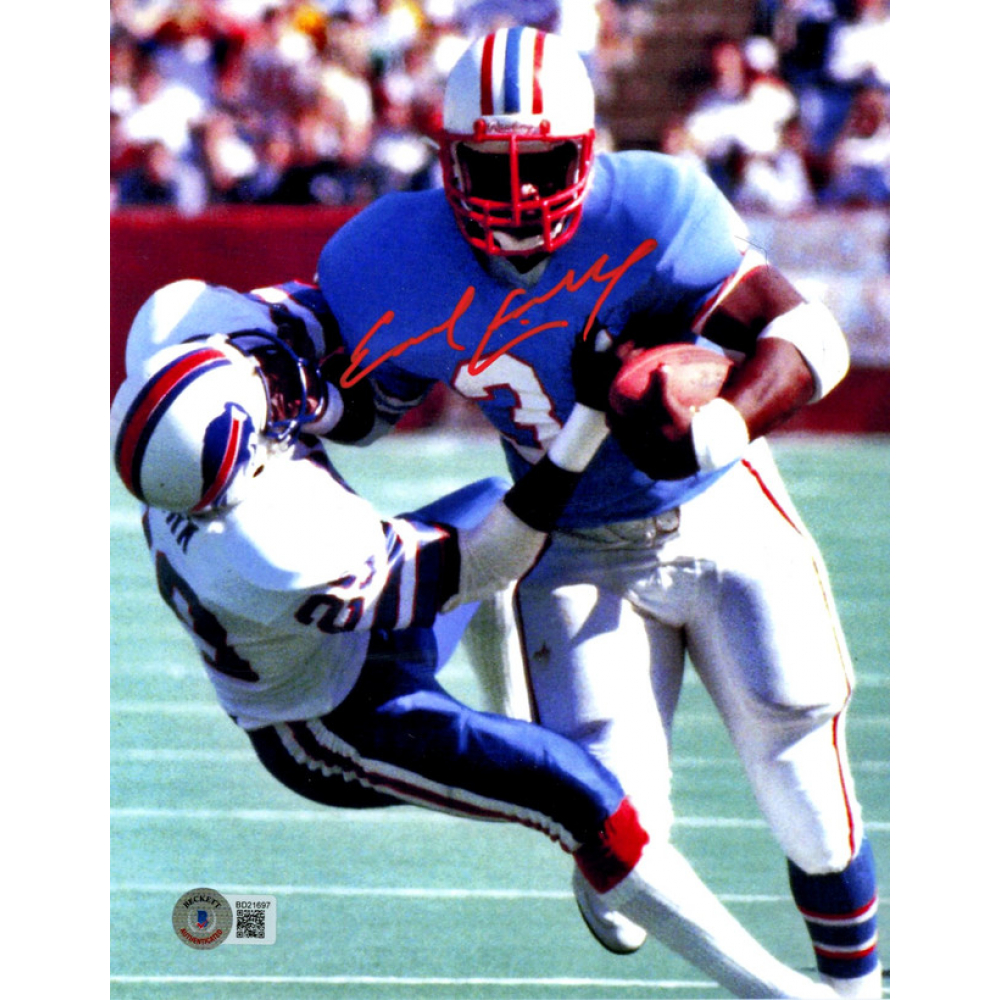 Earl Campbell Signed Oilers 8x10 Photo (Beckett) | Pristine Auction