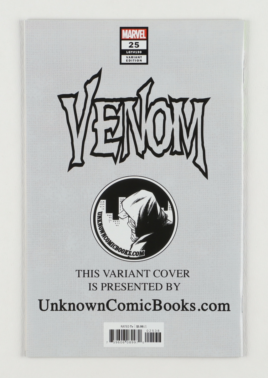 Tyler Kirkham Signed 2021 "Venom" Issue #25 Tyler Kirkham Variant ...