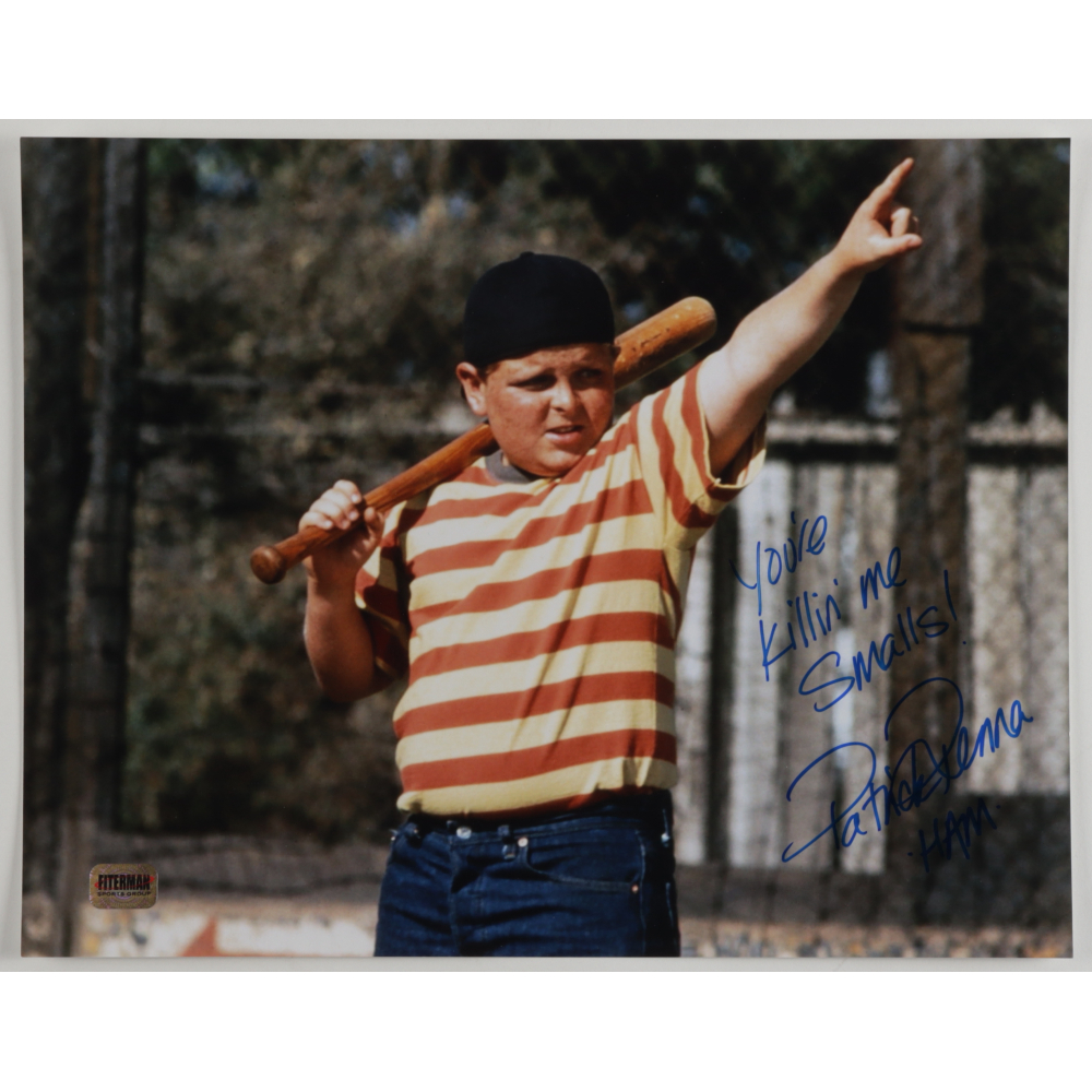 Patrick Renna Signed "The Sandlot" 11x14 Photo Inscribed "You're Killin ...