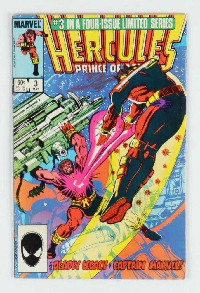 1984 "Hercules Prince Of Power" Issue #3 Marvel Comic Book | Pristine ...