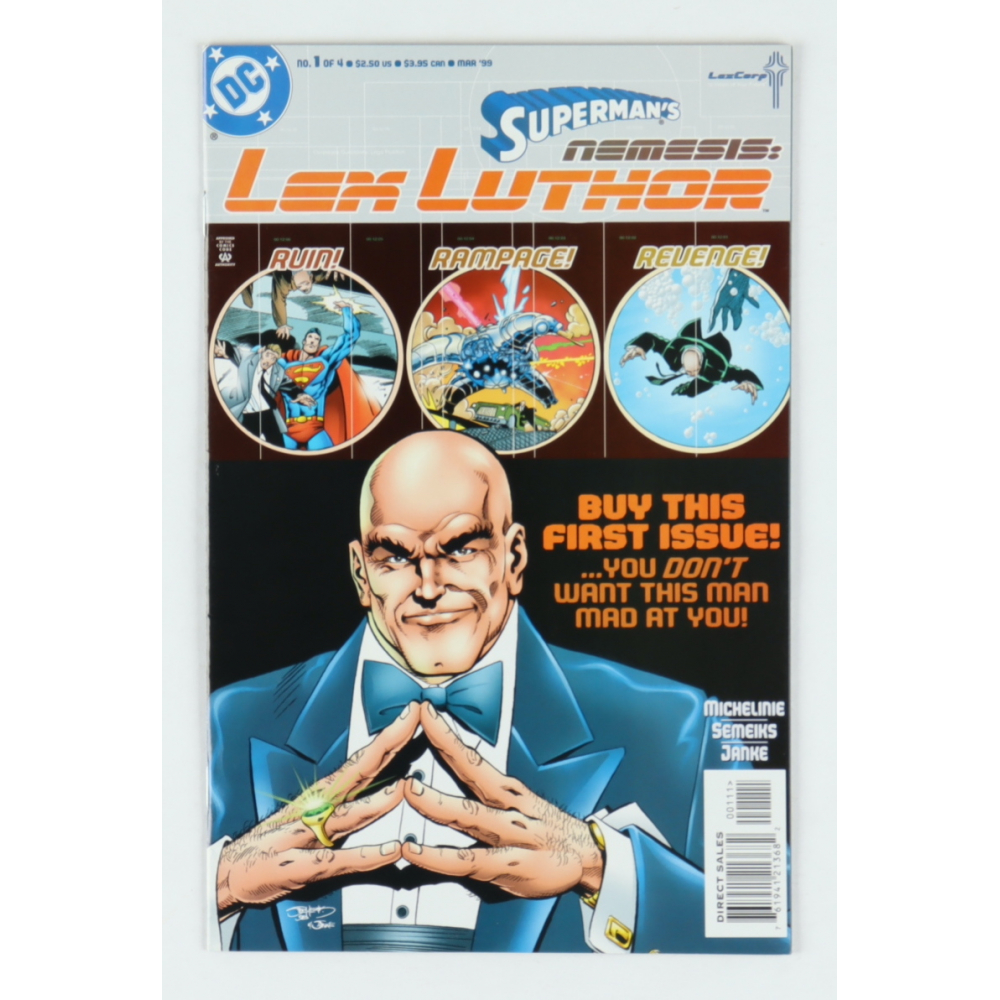 1999 "Superman's Nemesis: Lex Luther" Issue #1 DC Comic Book | Pristine ...