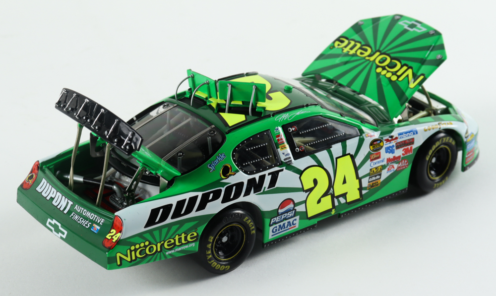 Jeff Gordon LE NASCAR #24 Dupont Nicorette 2006 Monte Carlo Elite 1:24 ...