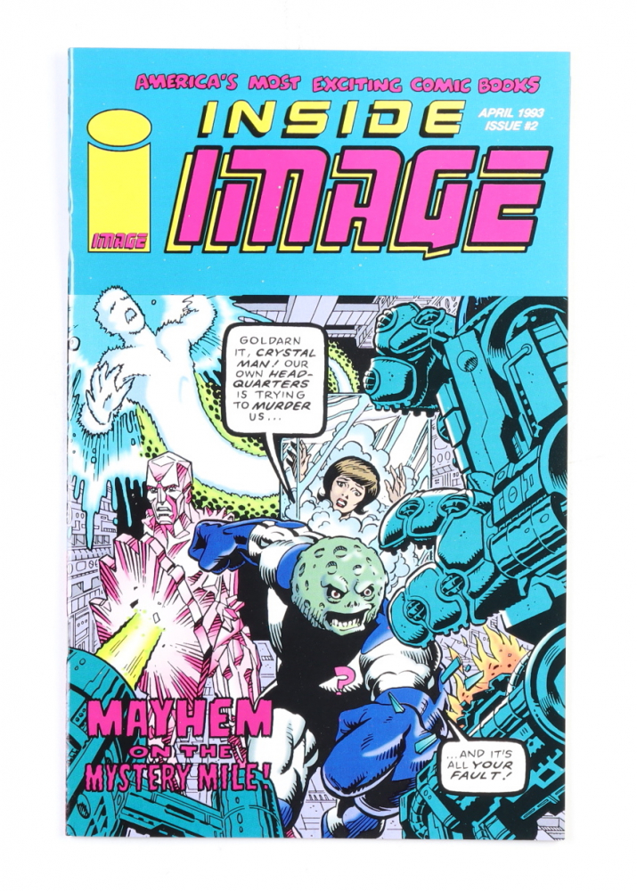 1993 "Inside Image" Issue #2 Image Comic Book | Pristine Auction