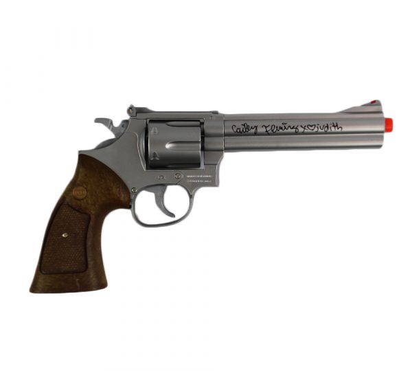 Cailey Fleming Signed "The Walking Dead" Airsoft Revolver Inscribed ...