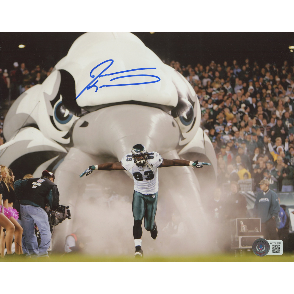 Jevon Kearse Signed Eagles 8x10 Photo (Beckett) | Pristine Auction