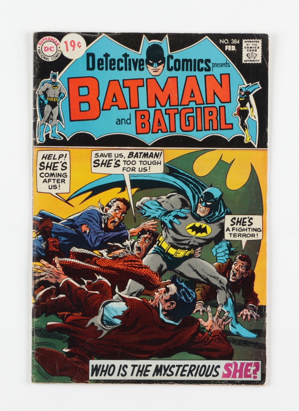 1969 "Batman & Batgirl" Issue #384 DC Comic Book | Pristine Auction