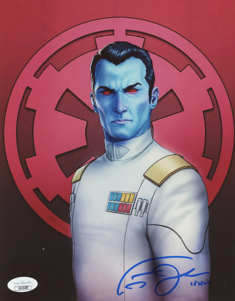 Timothy Zahn Signed "Star Wars: Thrawn" 8x10 Photo Inscribed "1/7/22 ...