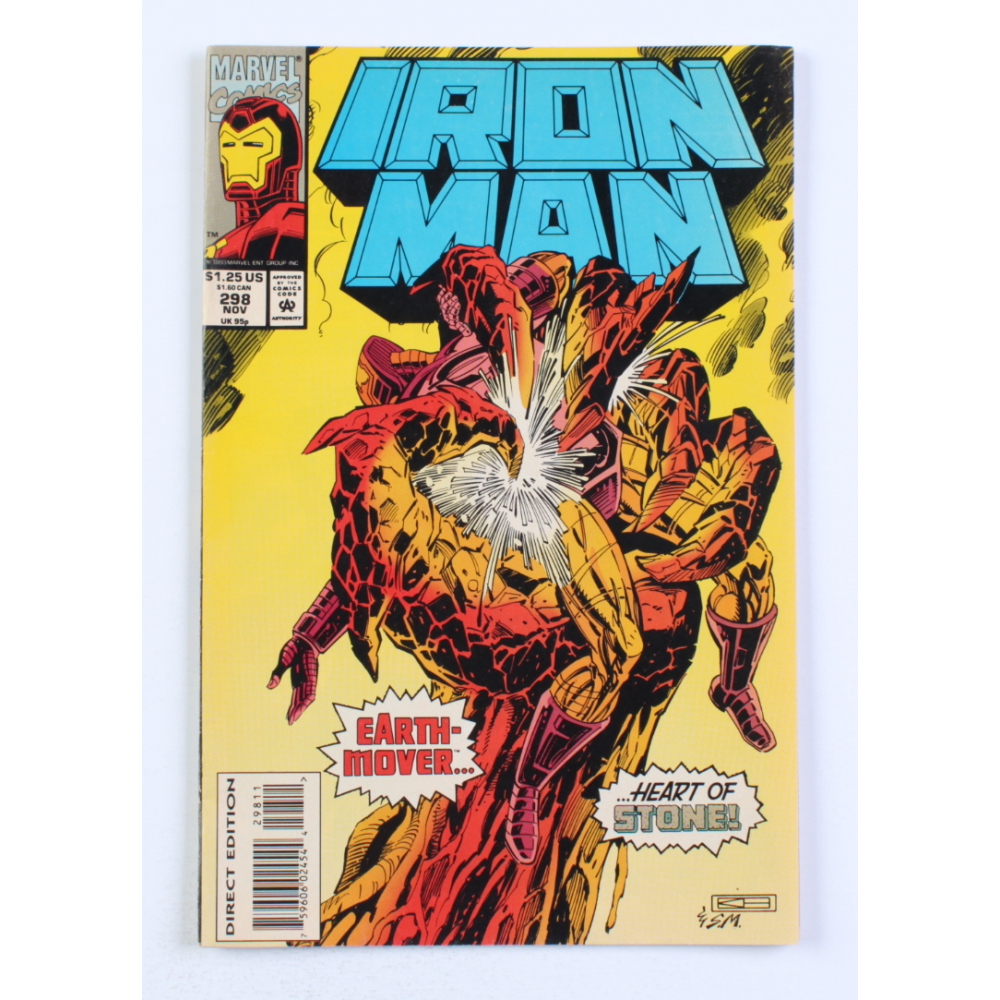 1993 "Iron Man" Issue #298 Marvel Comic Book | Pristine Auction