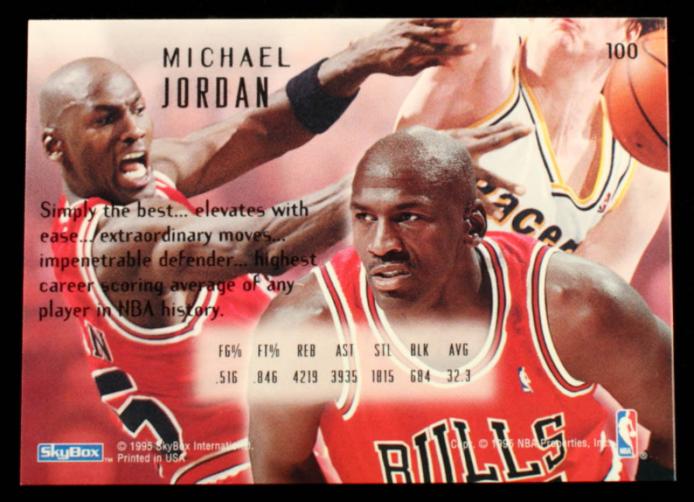 Michael Jordan 1994-95 Emotion #100 | Pristine Auction