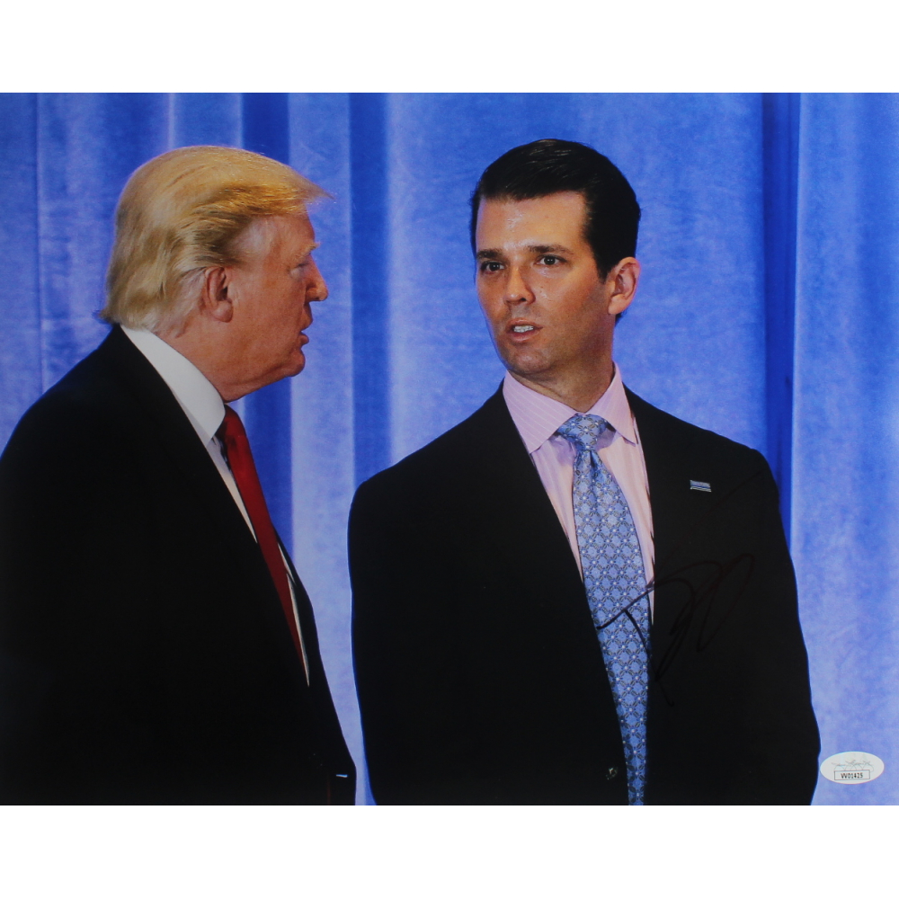 Donald Trump Jr. Signed 11x14 Photo (JSA) | Pristine Auction