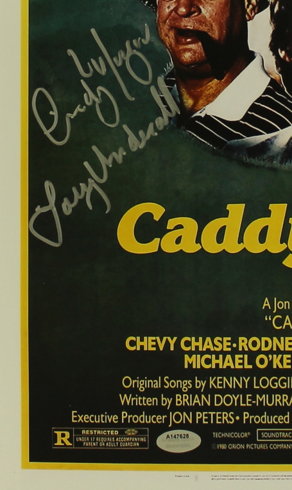 Cindy Morgan Signed "Caddyshack" 11x17 Movie Poster Inscribed "Lacey ...