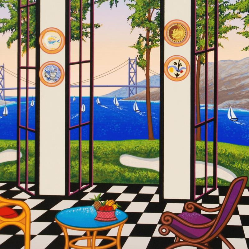 Fanch Ledan Signed "Black and White Interior" Limited Edition 23x19 ...