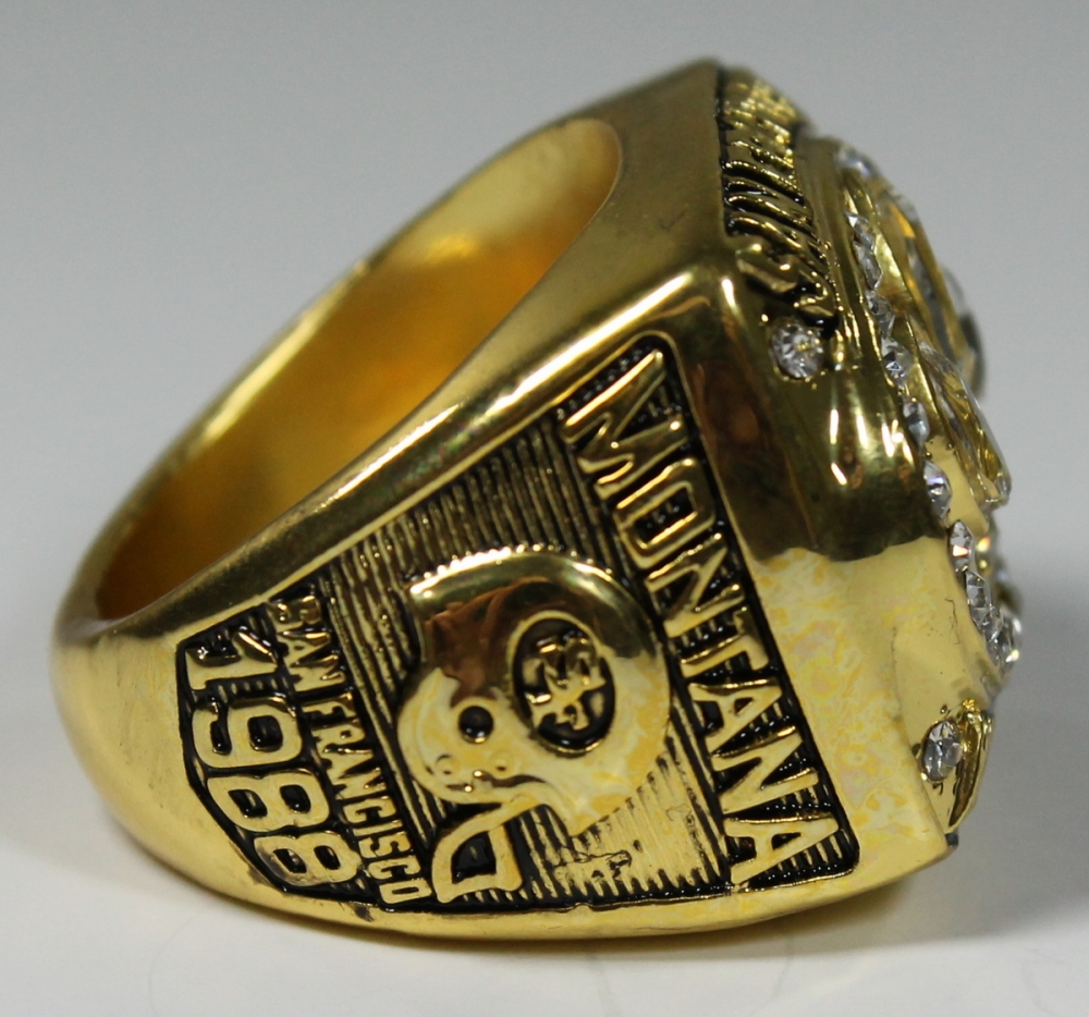 Joe Montana San Francisco 49ers High Quality Replica 1988 Super Bowl ...