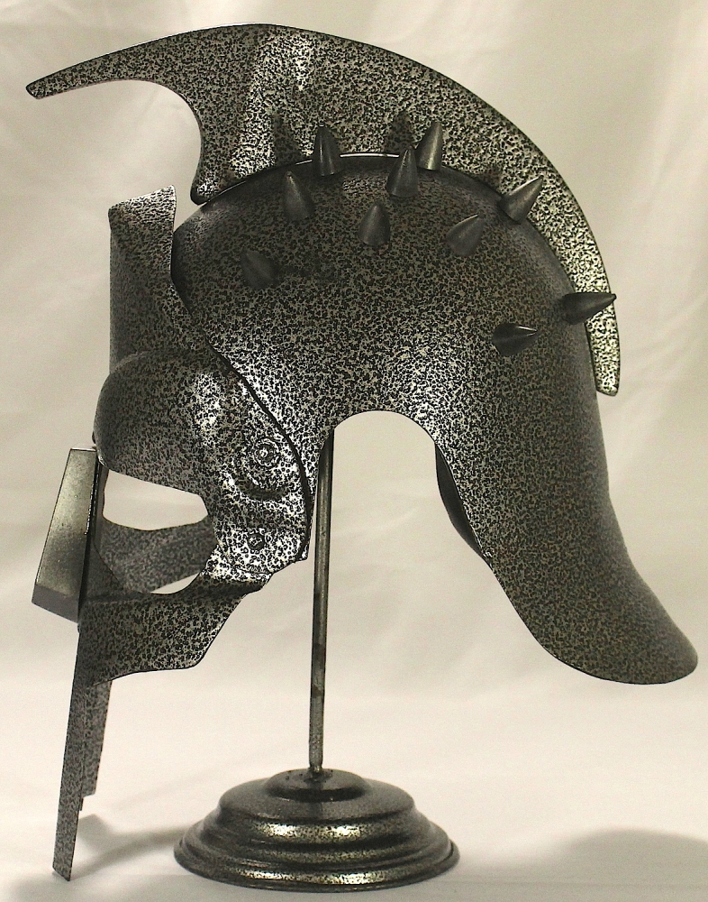 Gladiator "Maximus" Full-Size Roman Gladiator Helmet Movie Prop Replica ...