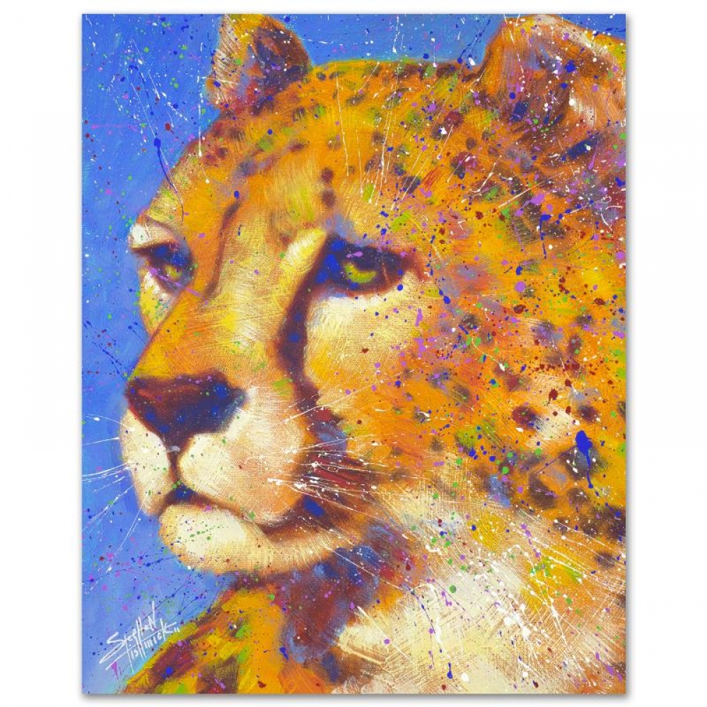 Stephen Fishwick Signed "Holding Fast" Limited Edition Giclee on Canvas ...