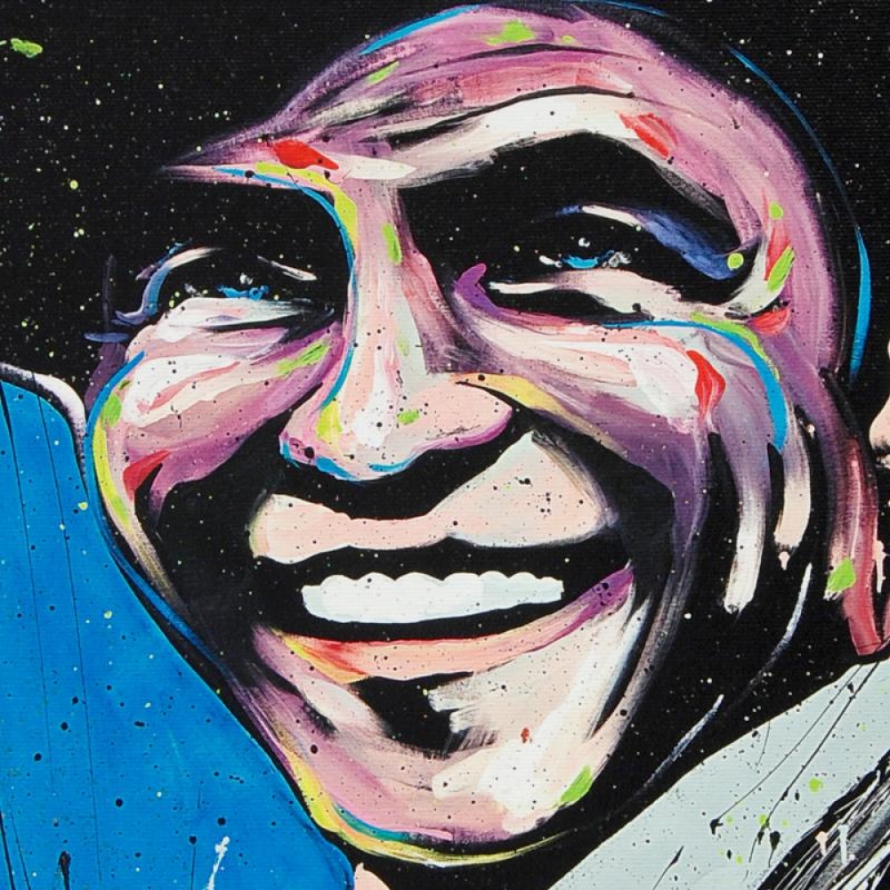 David Garibaldi Signed "Frank Sinatra (Blue Eyes)" Limited Edition ...