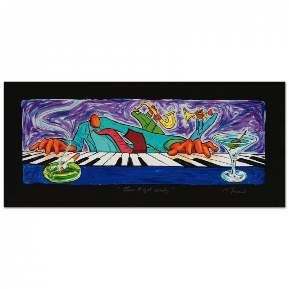 Matt Rinard Signed "Three To Get Ready" Limited Edition Hand Pulled ...