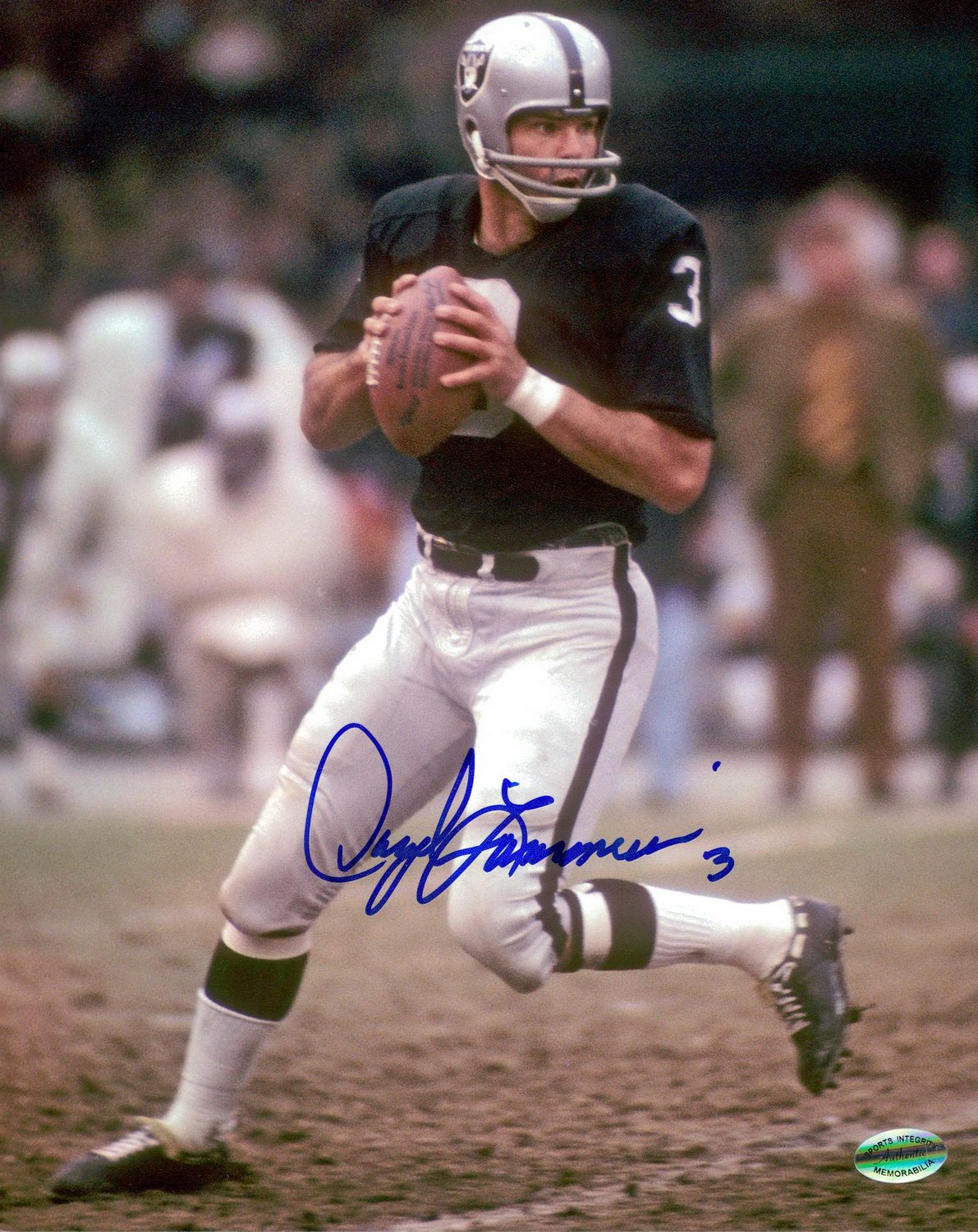 Daryle Lamonica Signed Raiders 8x10 Photo (SI COA) | Pristine Auction