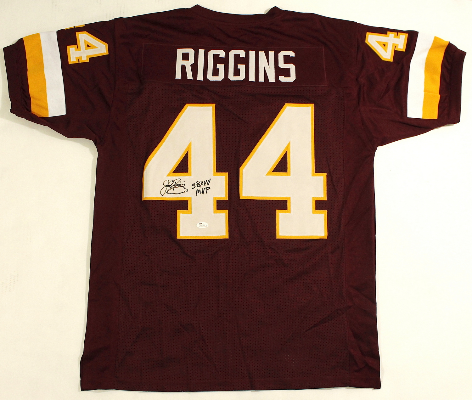 John Riggins Signed Redskins Jersey Inscribed "SB XVII MVP" (JSA COA ...