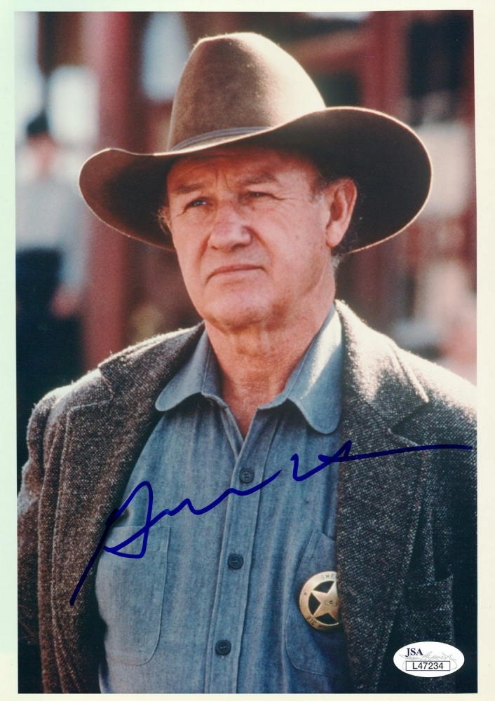 Gene Hackman Signed "Unforgiven" 8x10 Photo (JSA COA) | Pristine Auction