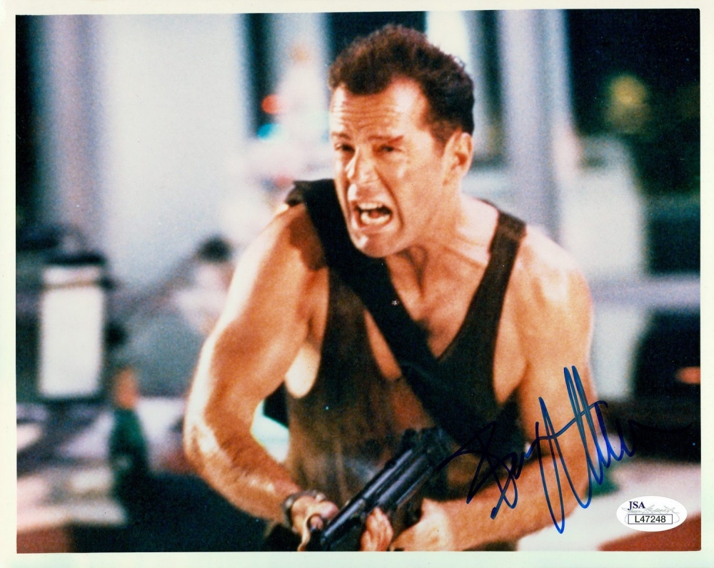 Bruce Willis Signed "Die Hard" 8x10 Photo (JSA) | Pristine Auction