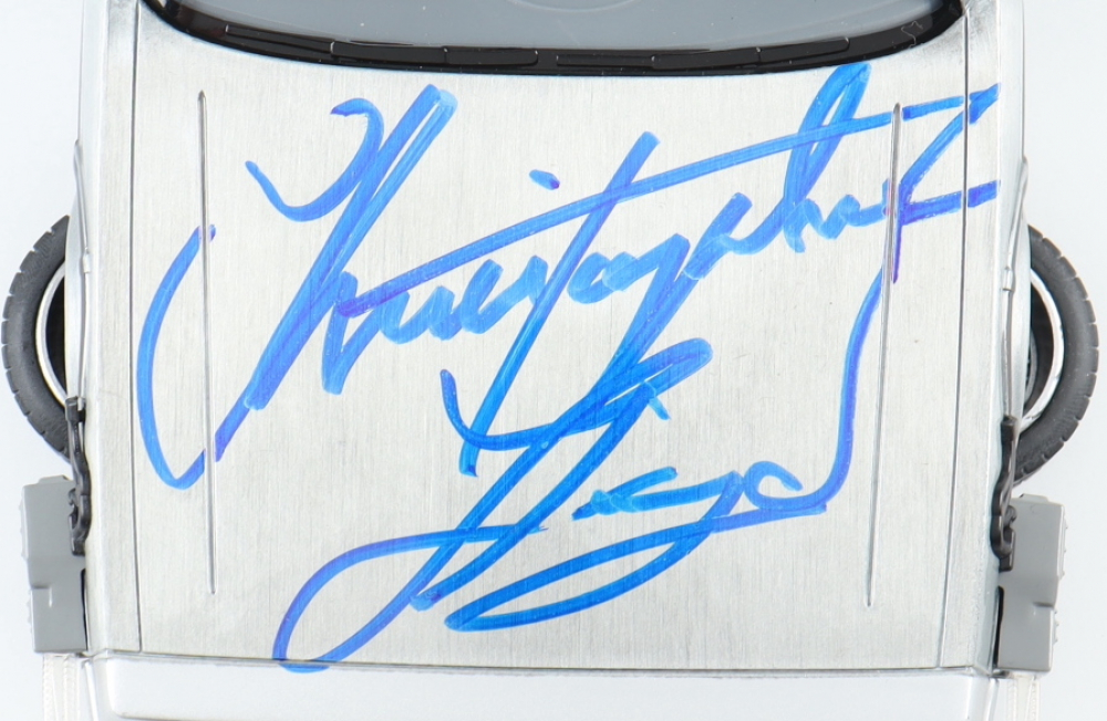 Christopher Lloyd Signed "Back to the Future II" DeLorean Time Machine ...